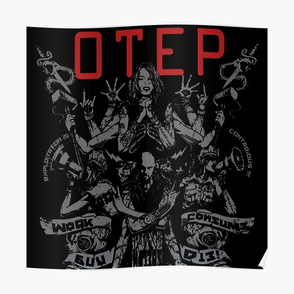 "otep " Poster for Sale by BiBitez120 | Redbubble