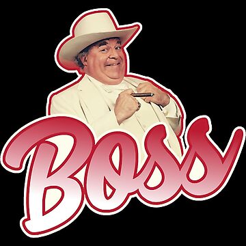 "Boss Hogg " Sticker for Sale by phanieninail63 | Redbubble