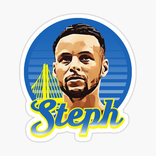 "Steph Curry MVP " Sticker for Sale by uirrealaina46 | Redbubble
