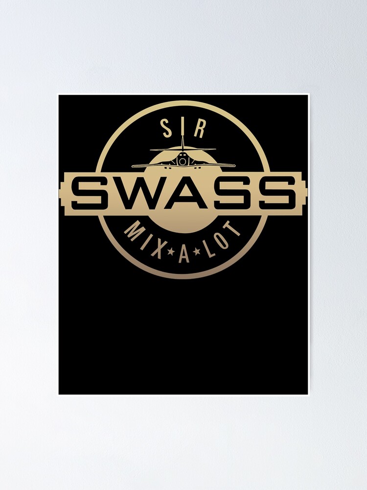 "Sir Swass For Fans" Poster for Sale by MilesCorkery | Redbubble