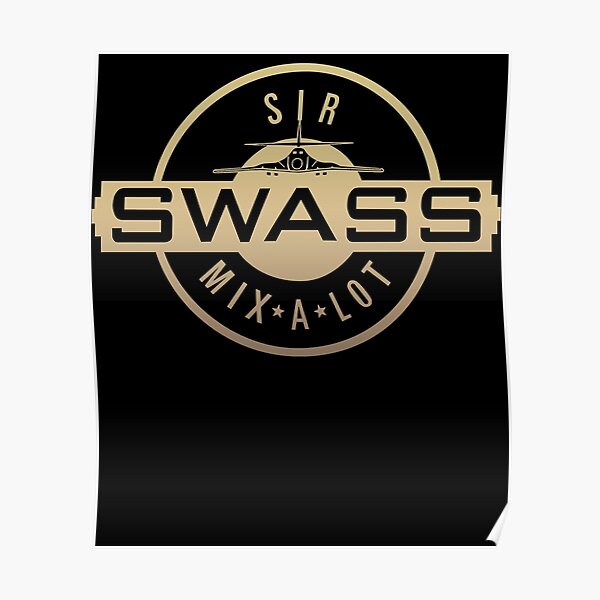 "Sir Swass For Fans" Poster for Sale by MilesCorkery | Redbubble