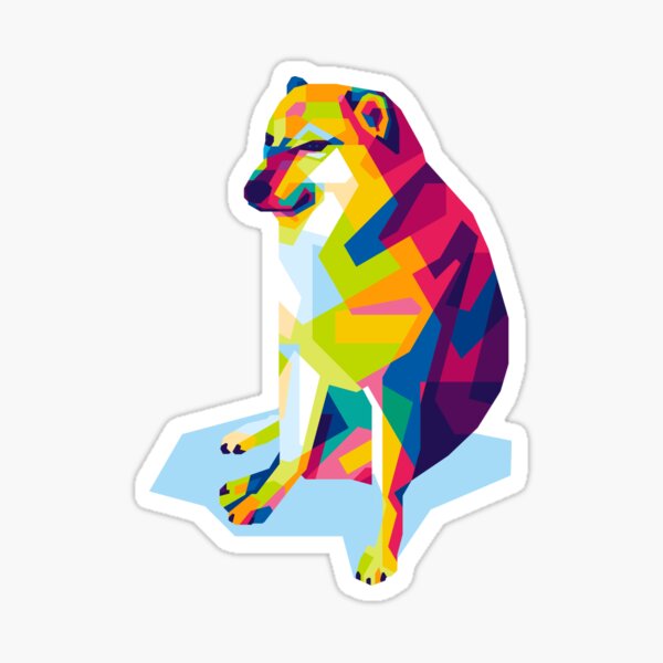 "cheems dog in pop art style" Sticker for Sale by Alipsantai | Redbubble