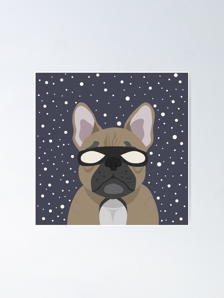 "Bat Dog" Poster by feztivus | Redbubble