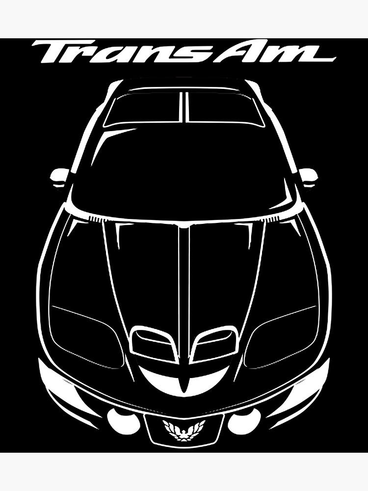 "Pontiac Firebird Trans Am 4th gen 1998-2002 " Canvas Print for Sale by ...