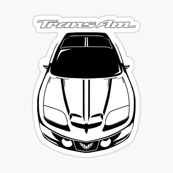 "Pontiac Firebird Trans Am 4th gen 1998-2002 " Sticker for Sale by ...