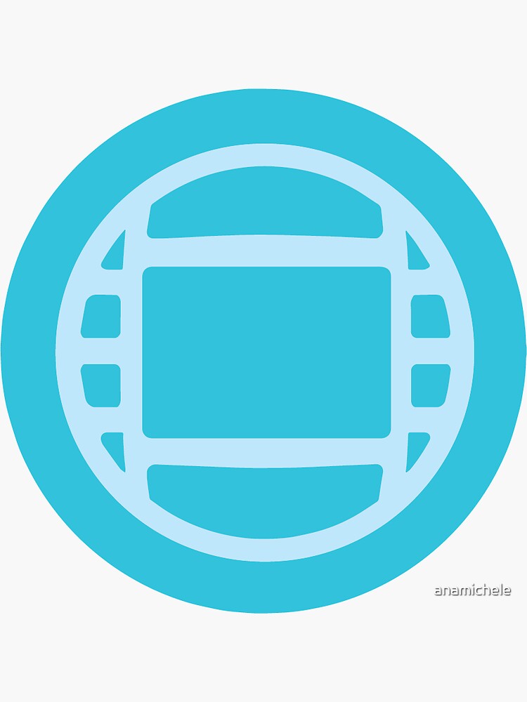 "Aesthetic Blue AVID Icon" Sticker for Sale by anamichele | Redbubble