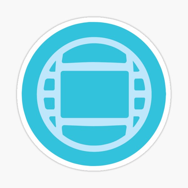 "Aesthetic Blue AVID Icon" Sticker for Sale by anamichele | Redbubble