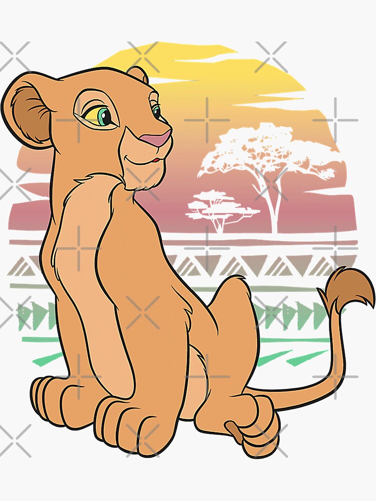 "Nala , Animal, Movies" Sticker for Sale by BinHuang | Redbubble