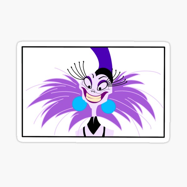 "Yzma from emperors new groove" Sticker by jelawrence | Redbubble