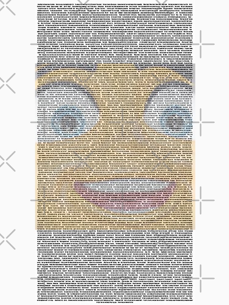 "The Entire Bee Movie Script" T-shirt for Sale by davey459 | Redbubble ...