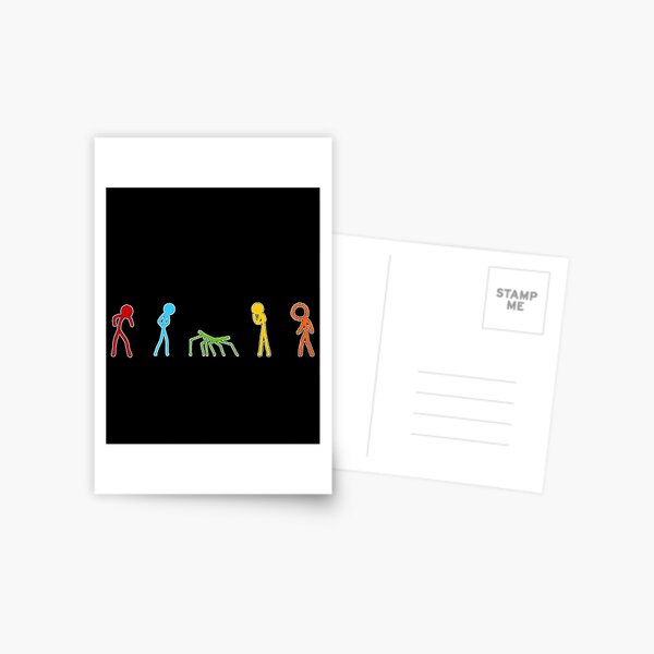"Alan Animation Becker" Postcard for Sale by KunNero | Redbubble