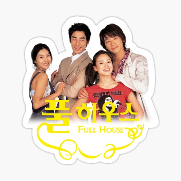 "Full house Fullhouse 2004 Korean Drama Kdrama 1" Sticker for Sale by ...