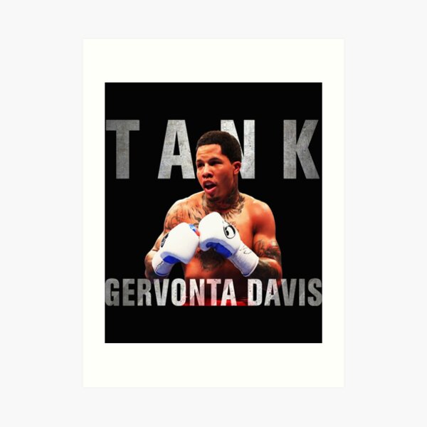 "Gervonta Davis Gervonta Tank Davis Boxing by Jake Fizzy" Art Print by ...