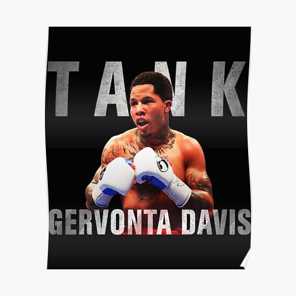 "Gervonta Davis Gervonta Tank Davis Boxing by Jake Fizzy" Poster for ...