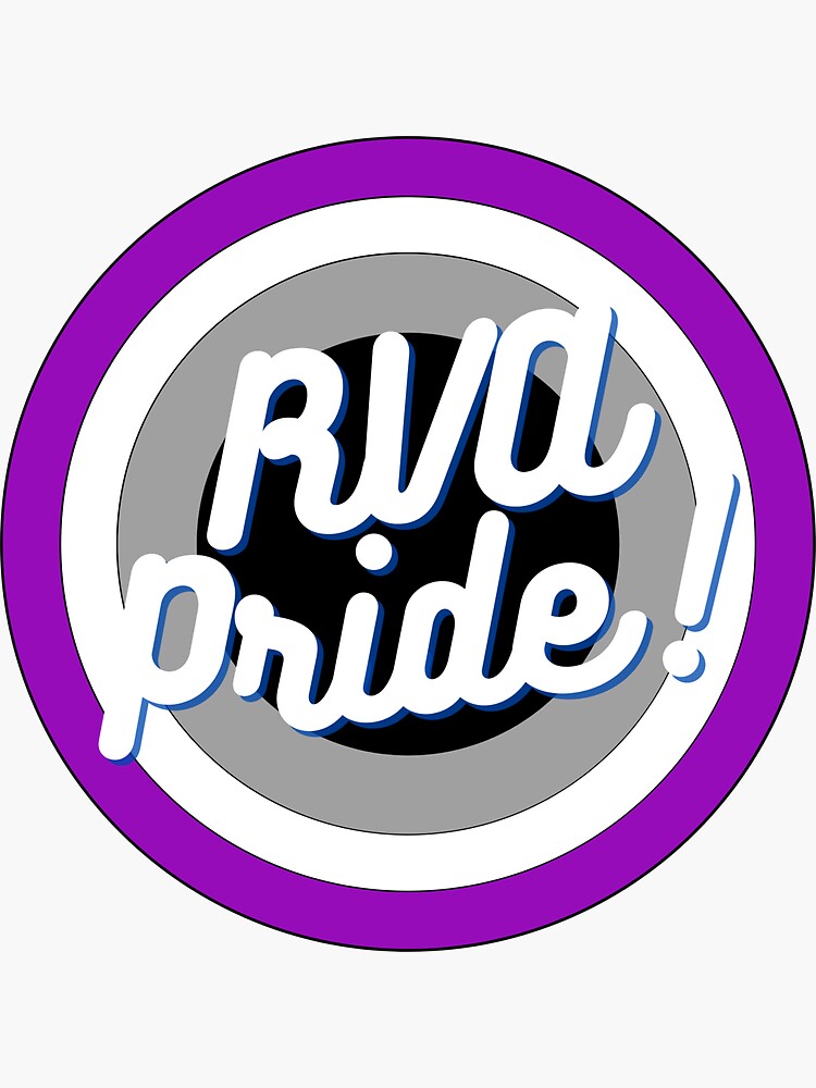 "RVA Pride! Asexual Pride logo" Sticker for Sale by hedleylamaar ...