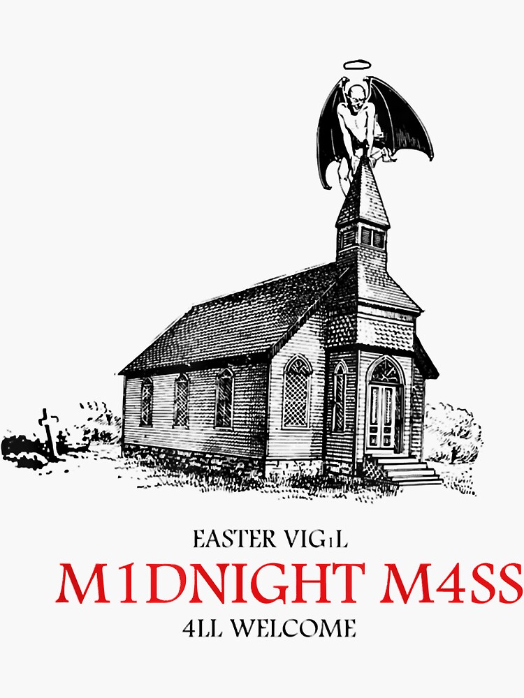 "Midnight Mass Vampire Angel Demon Devil Classic" Sticker by ...