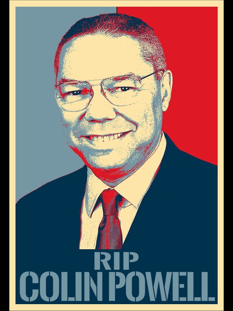 "Colin Powell gestorben Rip Classic" Fotodruck von DaveMadeker | Redbubble