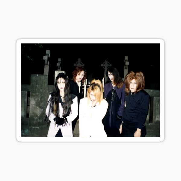 "malice mizer memoire tetsu era" Sticker for Sale by cybercults | Redbubble
