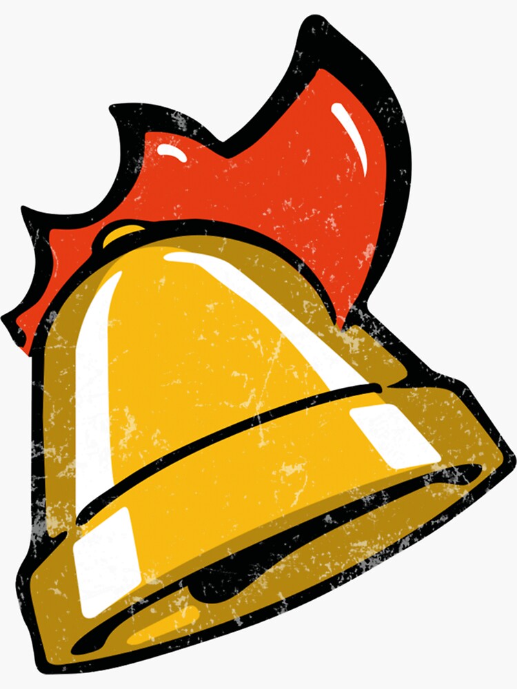 "Cluckin Bell Sticker" Sticker for Sale by FinnMackense | Redbubble