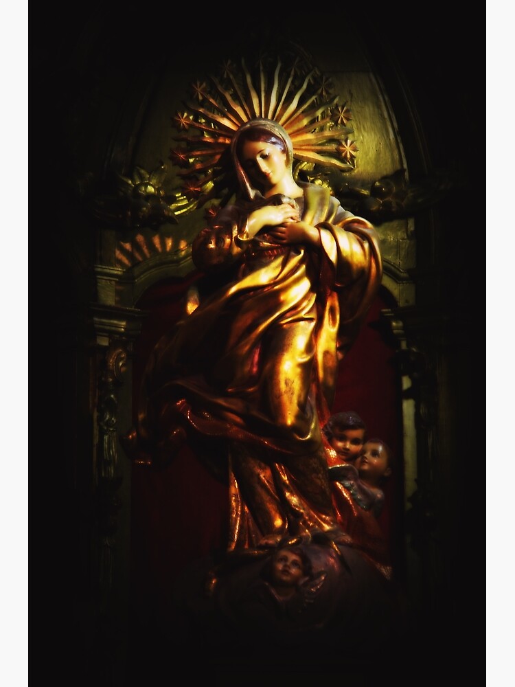 "A Spanish Virgin Mary " Poster for Sale by AlexaZari | Redbubble