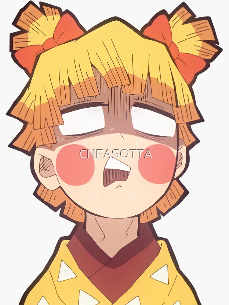 "Funny anime " Sticker for Sale by CHEASOTTA | Redbubble