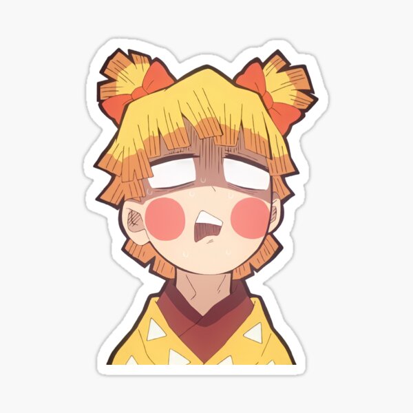 "Funny anime " Sticker for Sale by CHEASOTTA | Redbubble