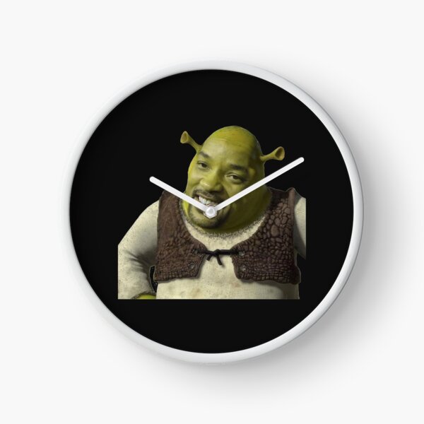 "Willl Smith Shrek" Uhr von KikimoraFasbn | Redbubble