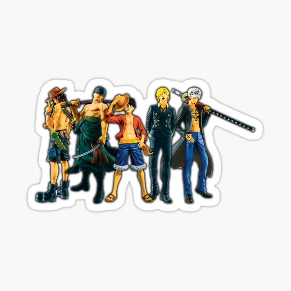 "Cartoon One Piece" Sticker for Sale by AndyArtic | Redbubble
