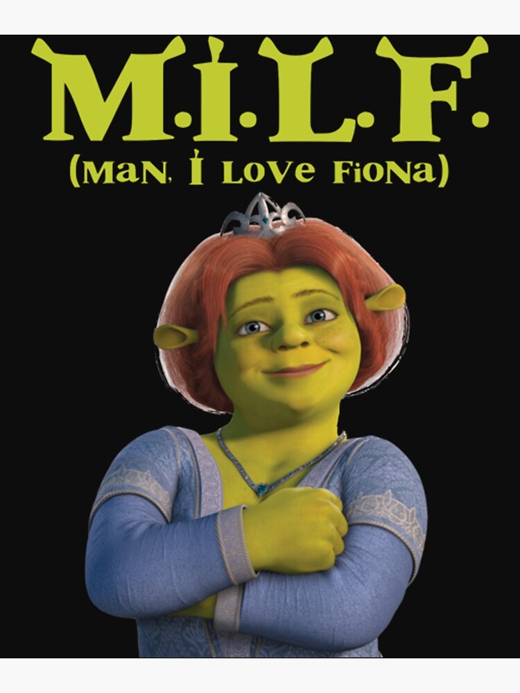 "MILF Fiona (Man, I Love Fiona) " Greeting Card for Sale by ...