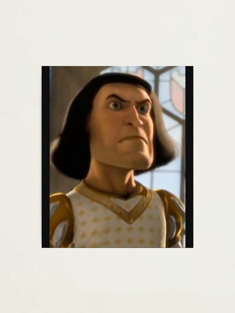 "lord farquaad " Photographic Print for Sale by KikimoraFasbn | Redbubble