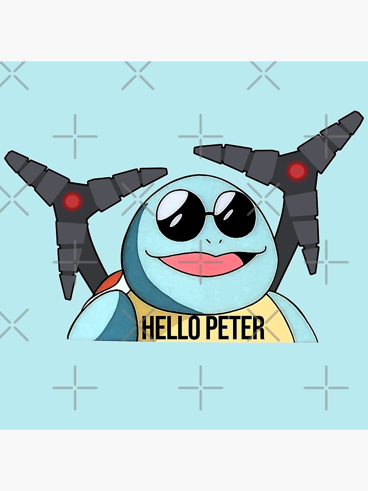 "Hello Peter" Poster for Sale by GlitchyShaan | Redbubble