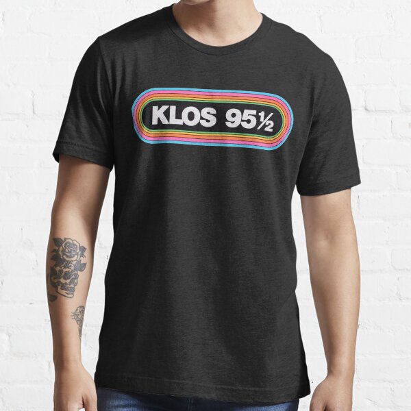 "KLOS 9512 Rock Radio Station Logo Classic" T-shirt for Sale by ...