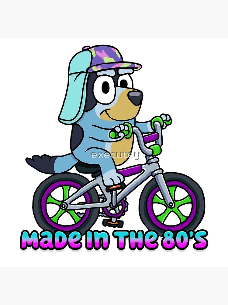 "Bandit Made in the 80's Old School Cool" Photographic Print for Sale ...