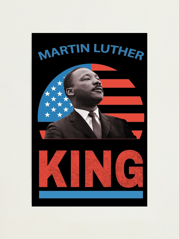Lámina fotográfica «Día de Martin Luther King Jr Tengo un sueño ...