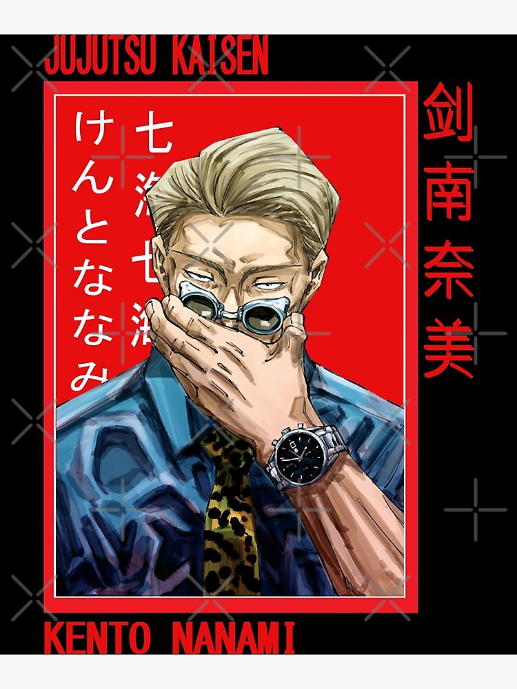 "Girls Love Anime And Nanami Kento Cute Anime Design Team Jujutsu ...