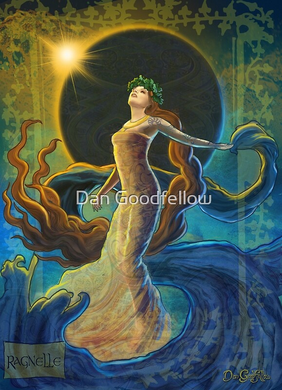 "Goddess Ragnelle" by Dan Goodfellow | Redbubble
