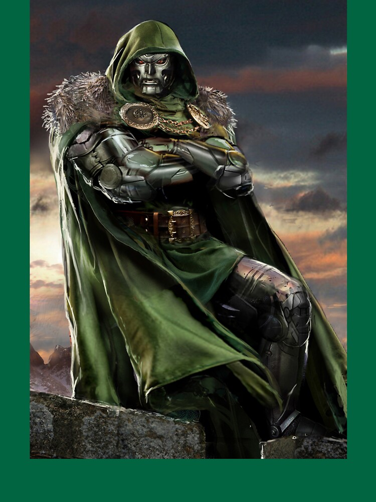 "Doctor Doom" T-shirt for Sale by uncannyknack | Redbubble | doctor ...