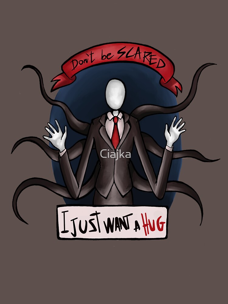 "Slenderman" T-shirt by Ciajka | Redbubble