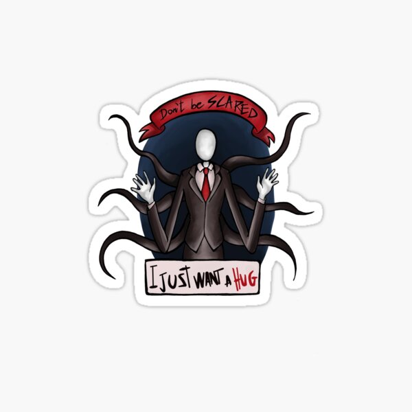 "Slenderman" Sticker for Sale by Ciajka | Redbubble