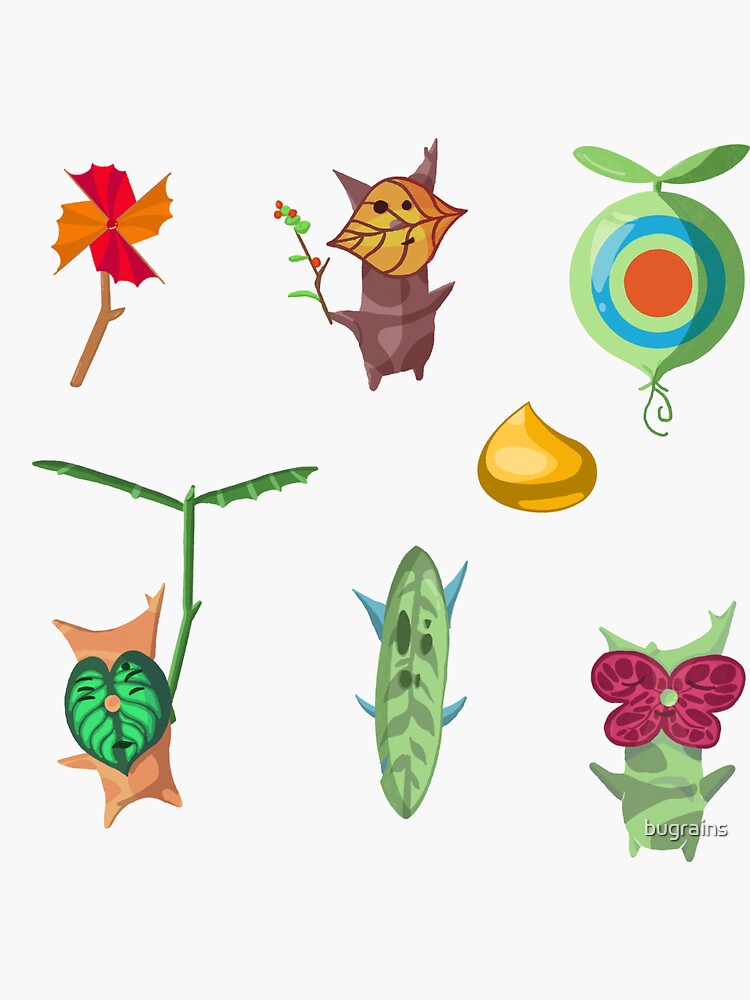 "Korok sticker pack" Sticker for Sale by bugrains | Redbubble