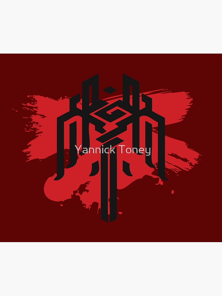 "Kirkwall Symbol - Dragon Age Quote Art" Poster for Sale by YTBooks ...