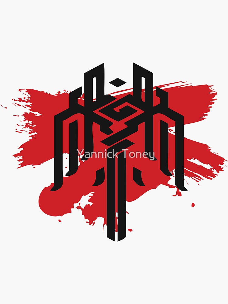 "Kirkwall Symbol - Dragon Age Quote Art" Sticker for Sale by YTBooks ...