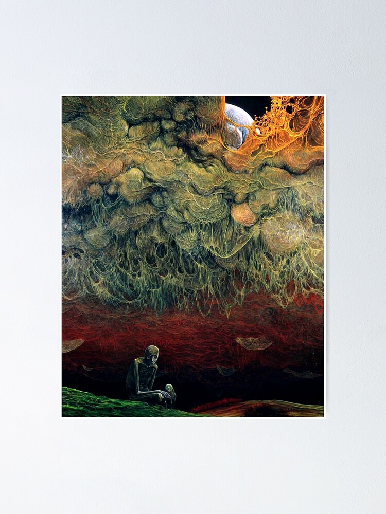 "Untitled (Gehenna) by Zdzislaw Beksinski" Poster for Sale by ...