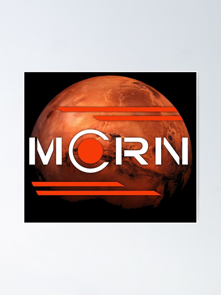 "MCRN" Poster for Sale by ConnerLedneri | Redbubble