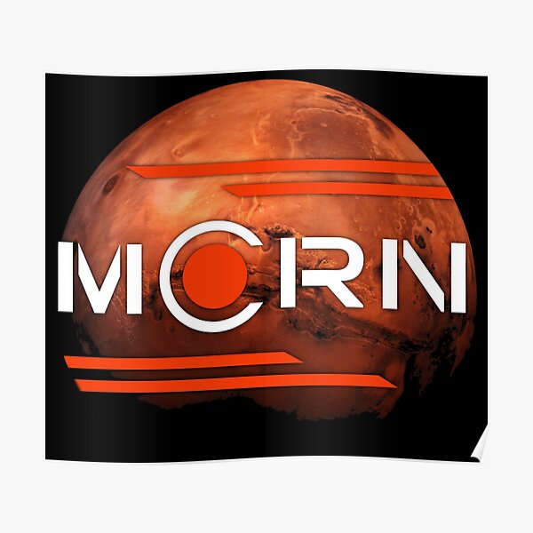 "MCRN" Poster for Sale by ConnerLedneri | Redbubble