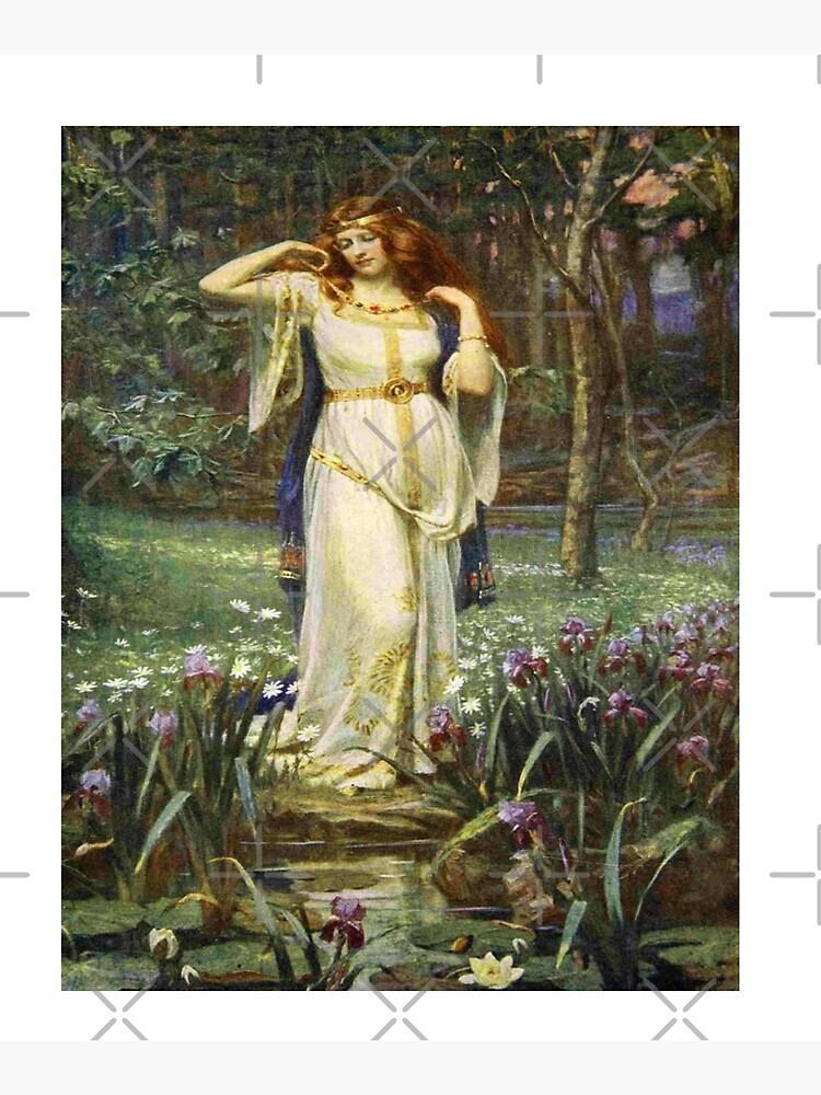 "James Doyle Penrose Freyja and The Necklace 1890" Poster for Sale by ...
