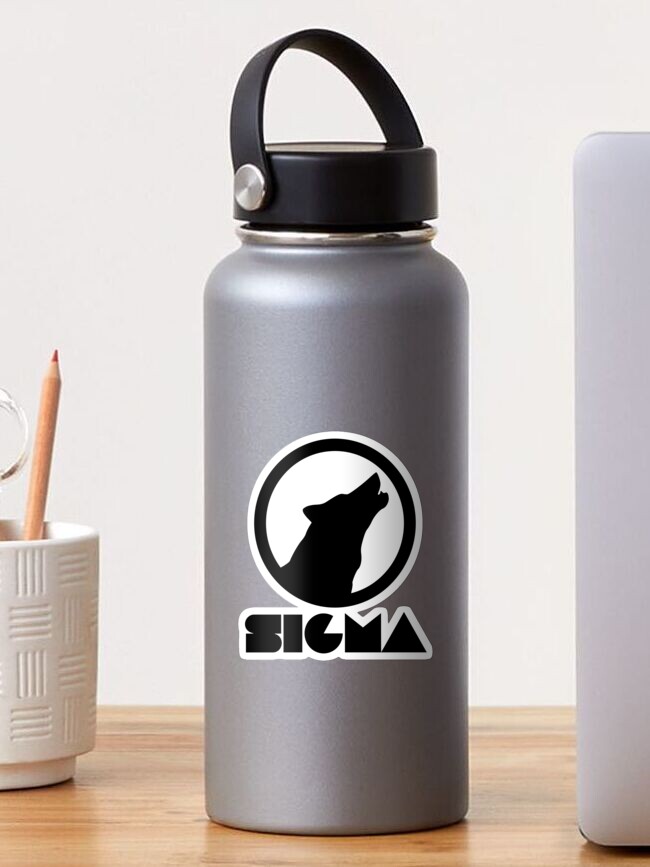 "Sigma male, Sigma wolf, Sigma rule, Sigma" Sticker for Sale by ...