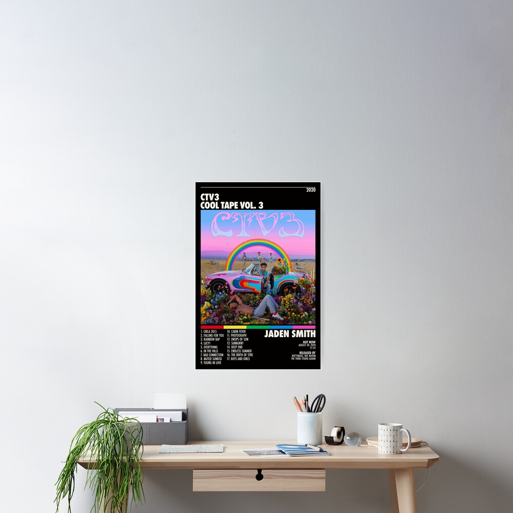 "Jaden Smith ctv3 poster poster Album Cover Poster | Poster Print ...
