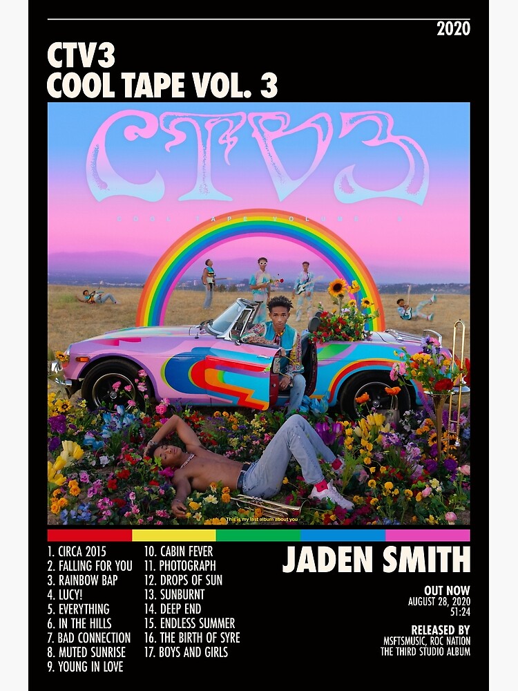 "Jaden Smith ctv3 poster poster Album Cover Poster | Poster Print ...