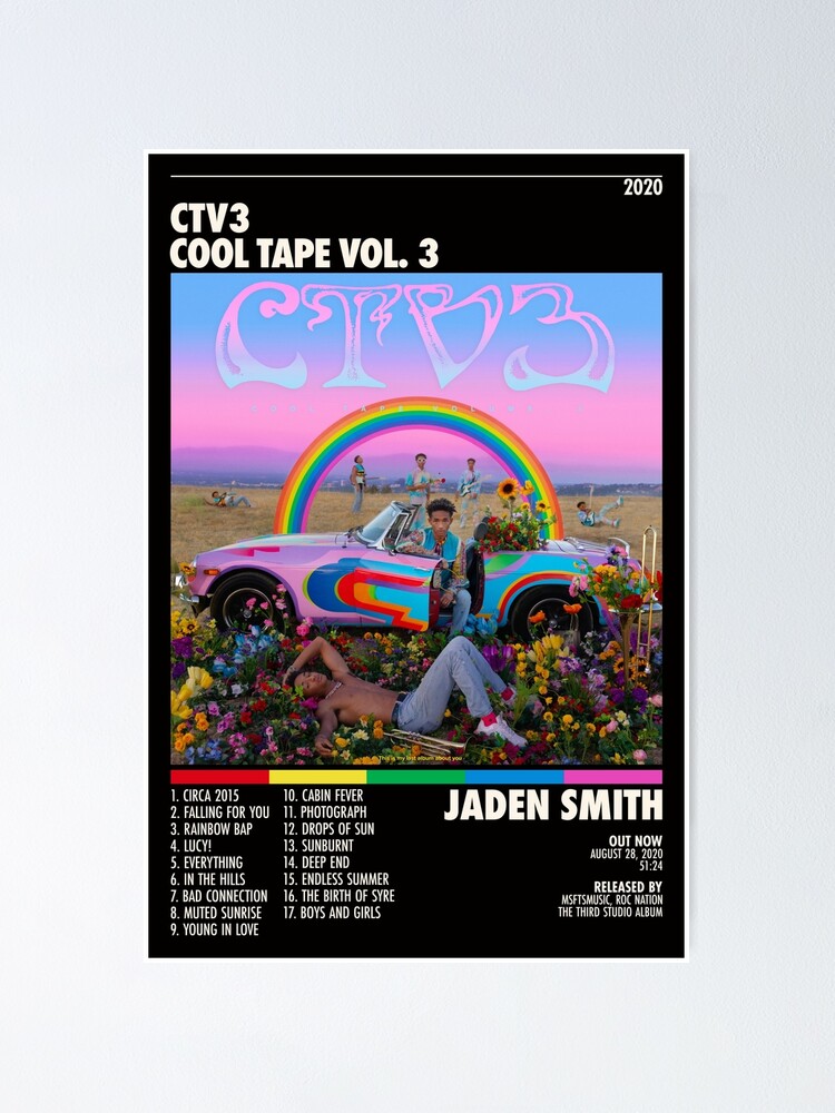 "Jaden Smith ctv3 poster poster Album Cover Poster | Poster Print ...